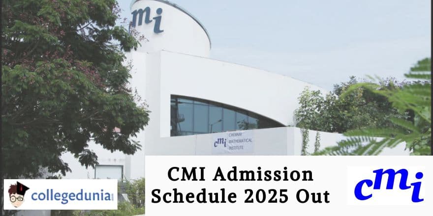 CMI Admission Schedule 2025 Out; Application Starts on March 3