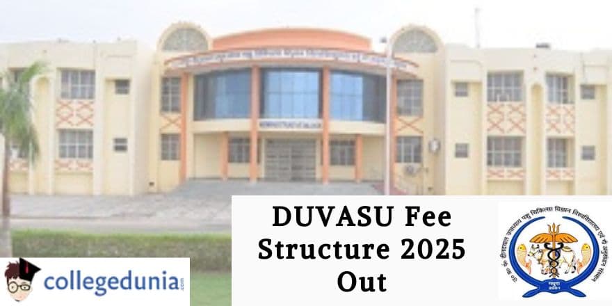 DUVASU Fee Structure 2025 Out; Check Details Here!