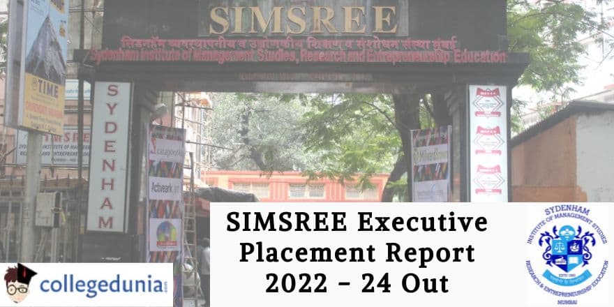 SIMSREE Executive Placement Report 2022 - 24 Out; Highest Package ...