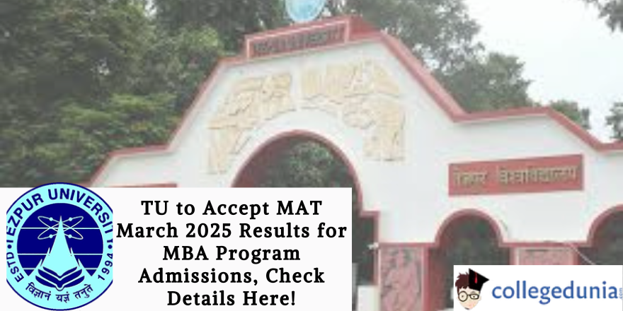TU to Accept MAT March 2025 Results for MBA Program Admissions, Check ...