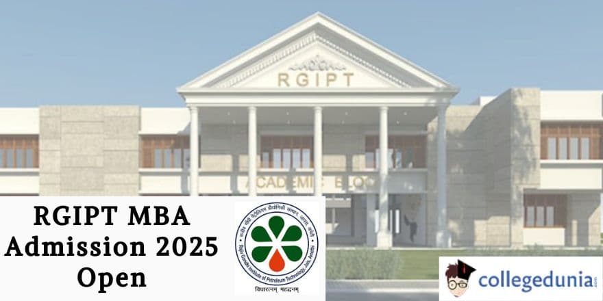 RGIPT MBA Admission Open; Apply by April 15
