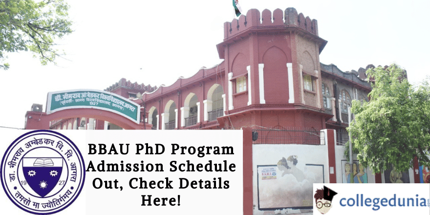 BBAU PhD Program Admission Schedule Out, Check Details Here!