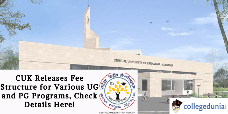 CUK Releases Fee Structure for Various UG and PG Programs, Check ...
