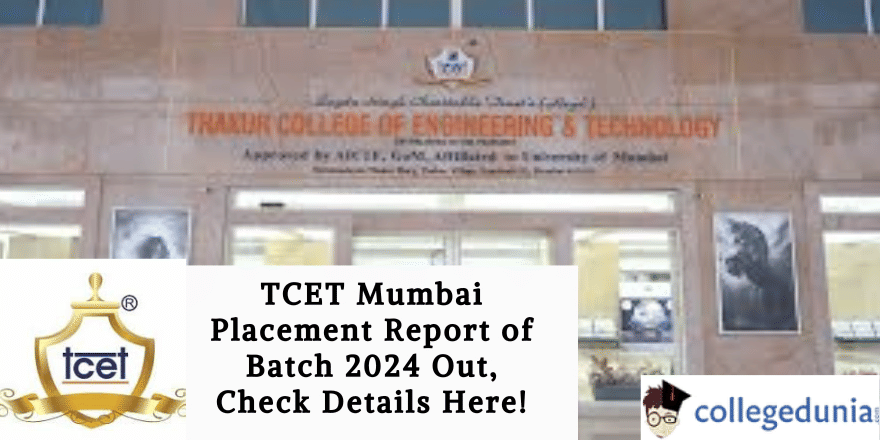 TCET Mumbai Placement Report of Batch 2024 Out, Check Details Here!