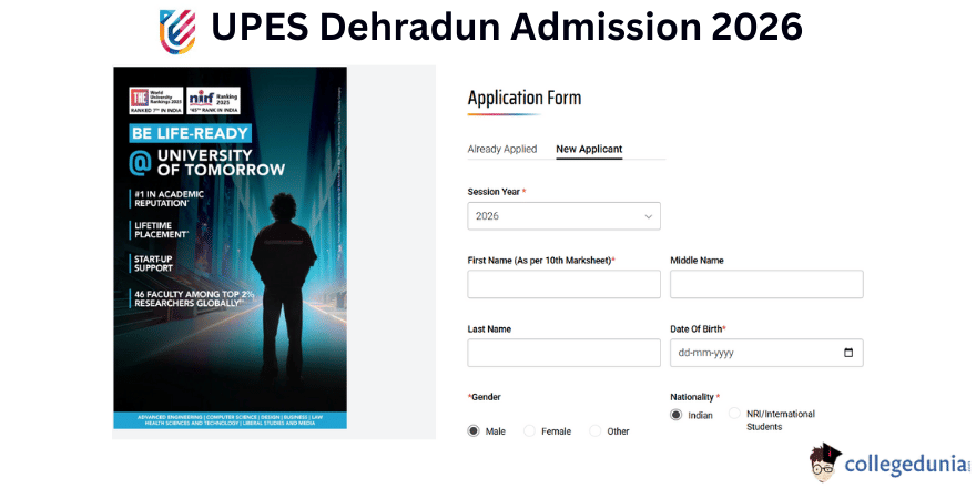 UPES Dehradun Begins Admission 2026; Apply Online @upes.ac.in