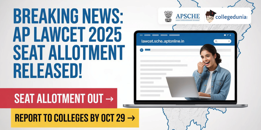 AP LAWCET/ AP PGLCET 2025 Phase 1 Seat Allotment List Released; Check ...