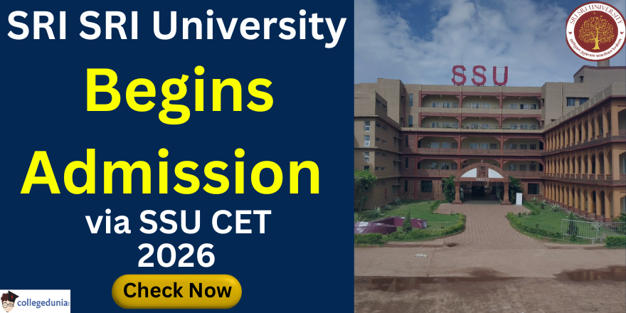 Sri Sri University Begins Admission for 2026-27 via SSU CET; Apply Now ...