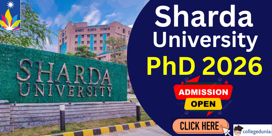 Sharda University Begins PhD Admissions for January Session 2026; Apply ...