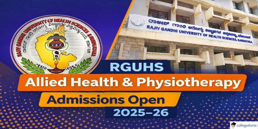 RGUHS Begins Online Applications for Allied Health Sciences ...