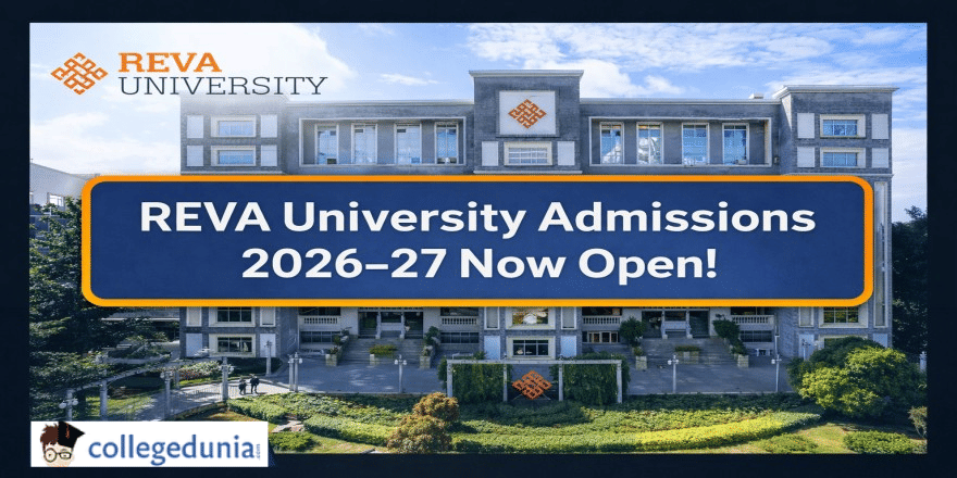 REVA University Begins Admission 2026 for UG, PG and PhD Programmes ...