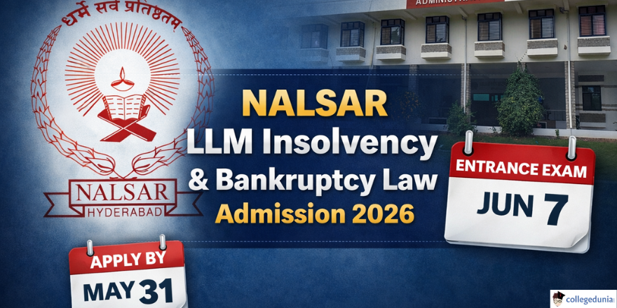 NALSAR Begins LLM Insolvency & Bankruptcy Law Admission 2026; Apply ...