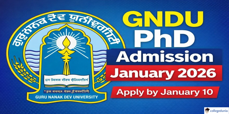 Guru Nanak Dev University Begins PhD Applications January 2026; Check ...