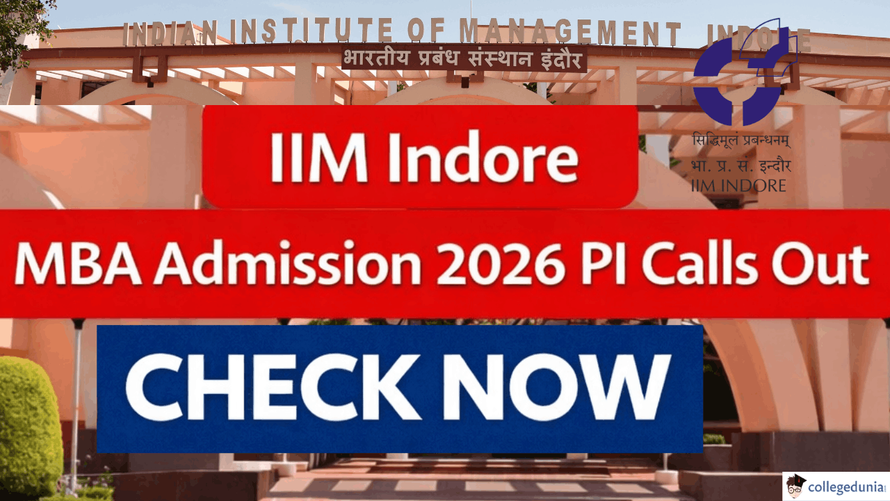 IIM Indore MBA Admission 2026 PI Calls Out; Check Now @iimidr.ac.in