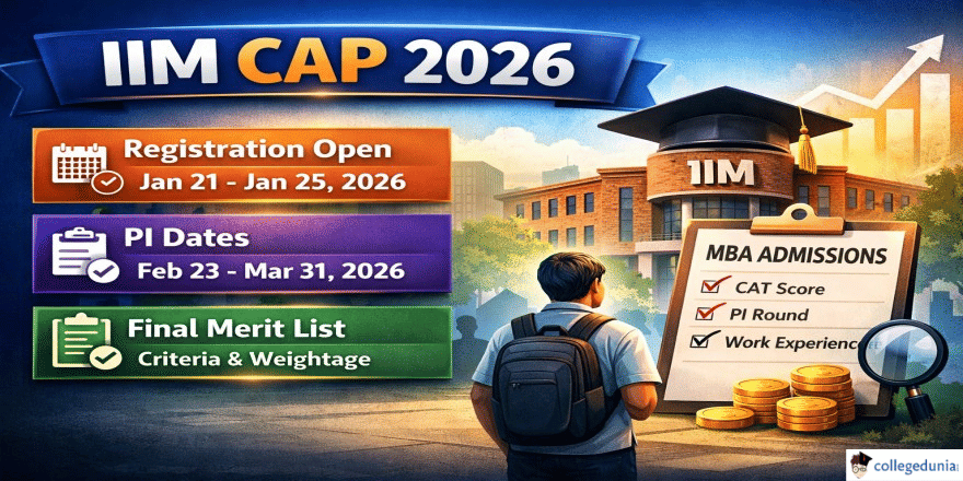IIM CAP 2026 Registration Begins @cap2026.iimj.ac.in; Check Complete ...
