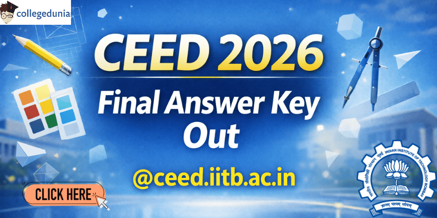 CEED 2026 Final Answer Key Released @ceed.iitb.ac.in; Check Direct Link ...