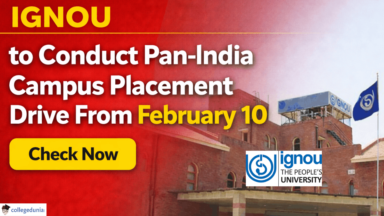 IGNOU to Conduct Pan-India Campus Placement Drive From February 10 ...