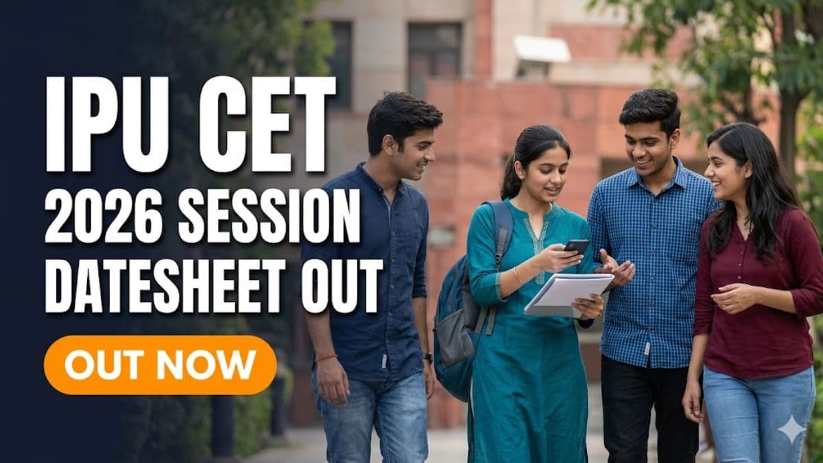 IPU CET 2026 Datesheet Out; Exams from April 25 to May 23