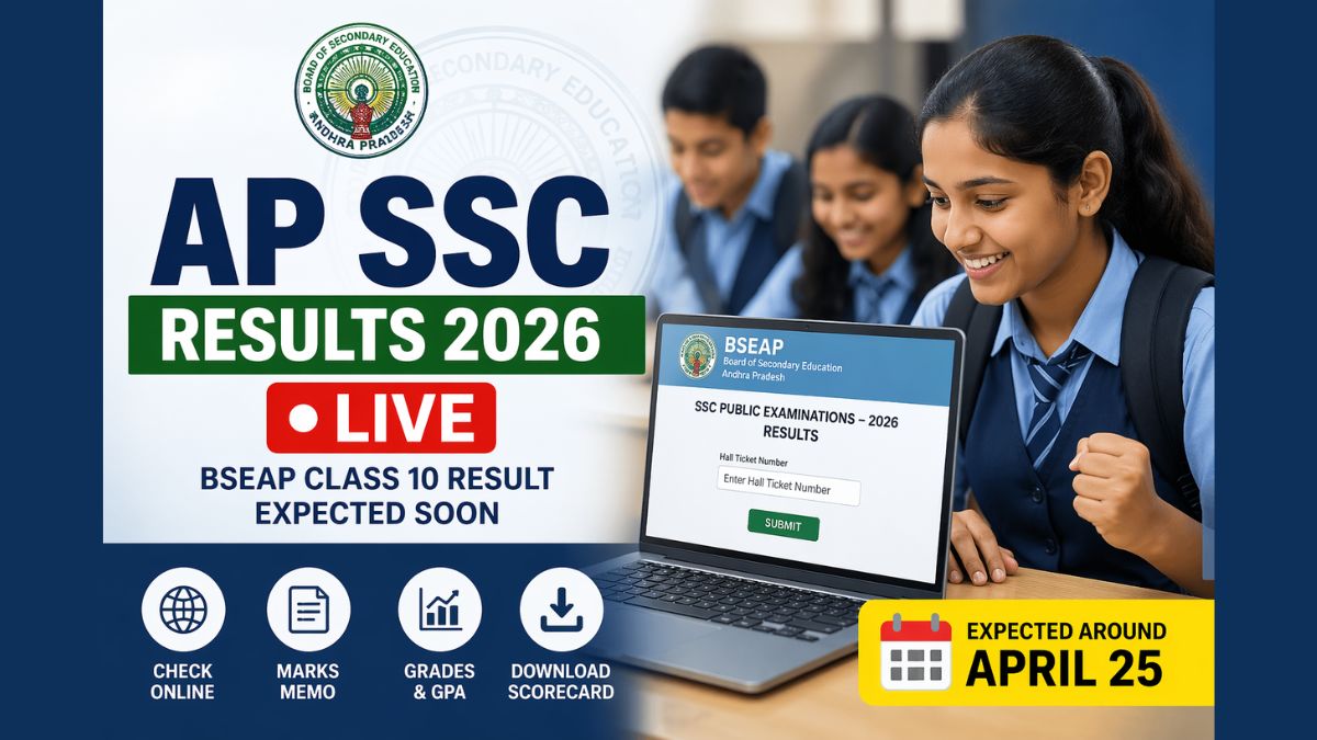 AP SSC Result 2026 (Out): Check Direct Link, Pass Percentage, Toppers' List