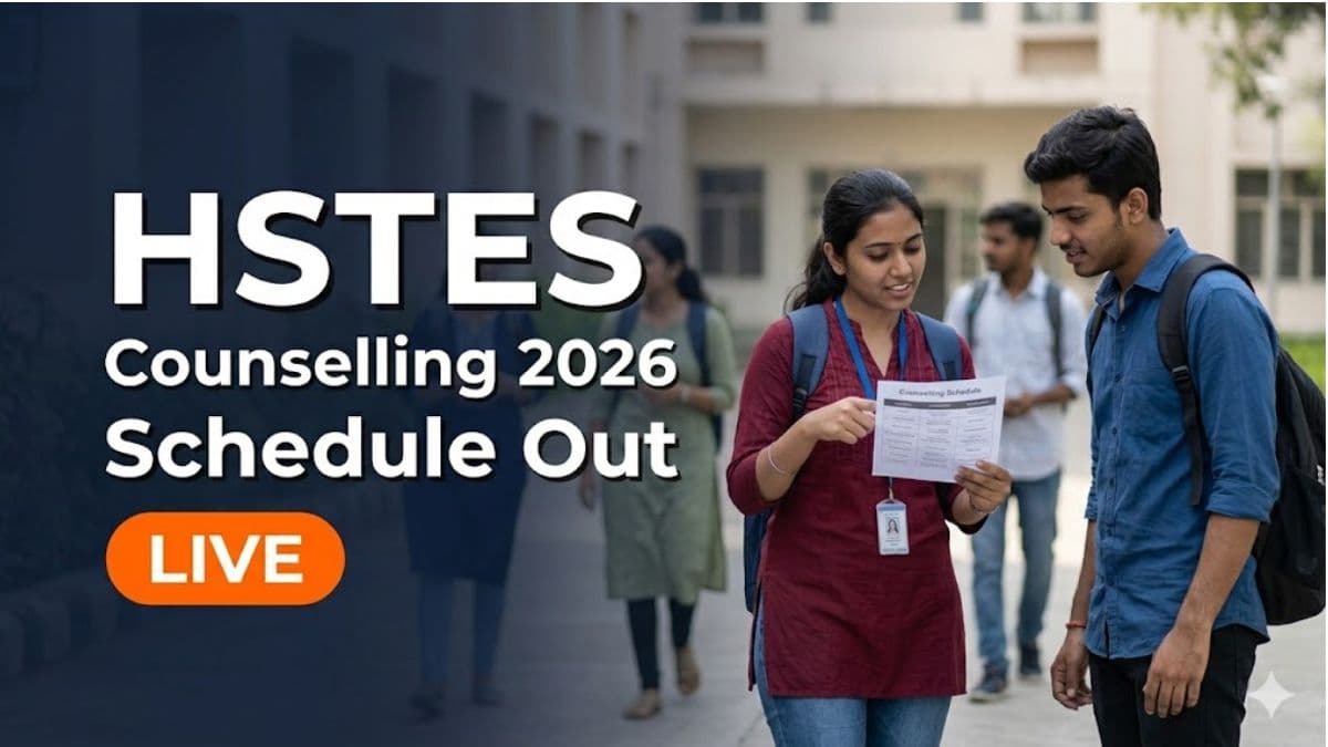 HSTES Counselling 2026 Schedule Out; Register for BTech/ BPharm/ BArch ...