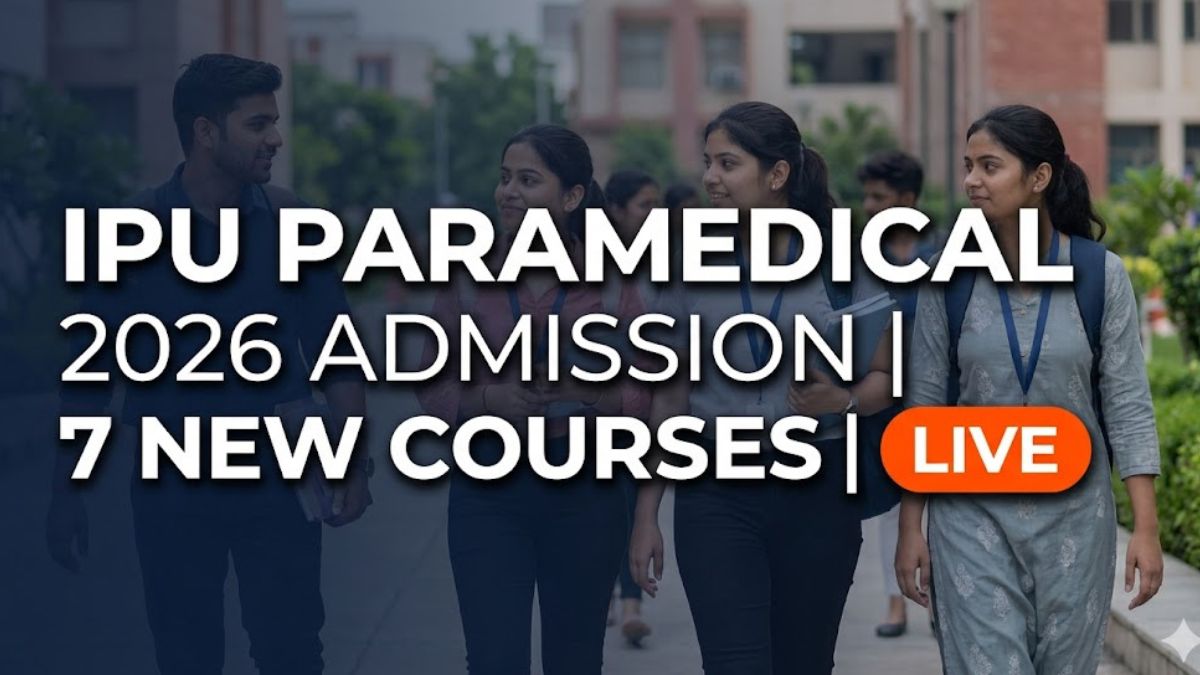 IPU Launches 7 Paramedical Courses for 2026; Registration Till May 31