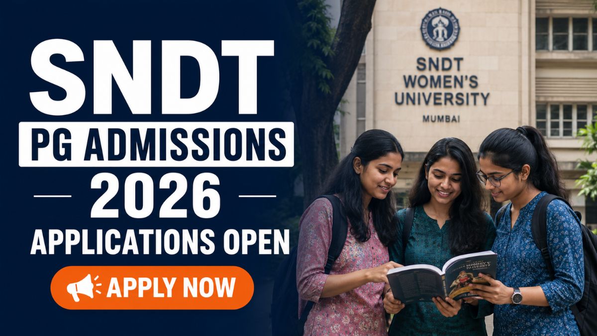 SNDT Women's University Begins PG Admission 2026-27; Apply By June 30