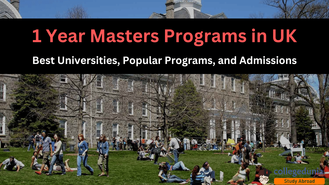 1 Year Masters Programs in UK f
