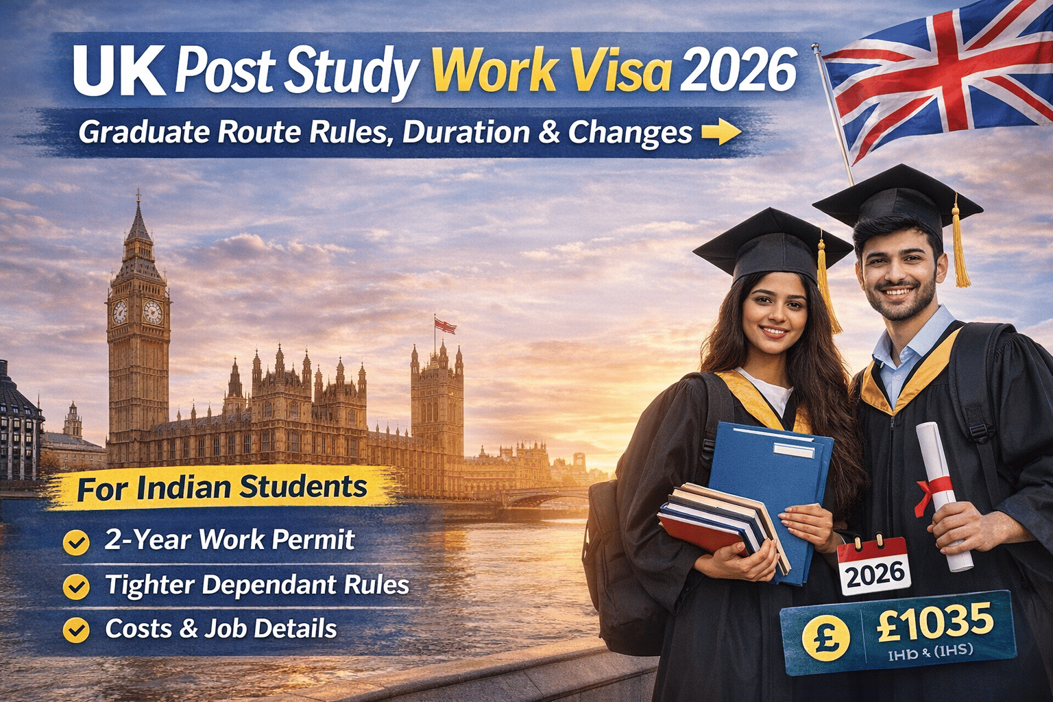 UK Post Study Work Visa 2026: Graduate Route Rules, Stay Duration ...