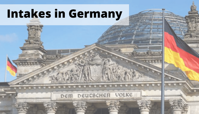 Germany Intakes 2026, University and Deadlines