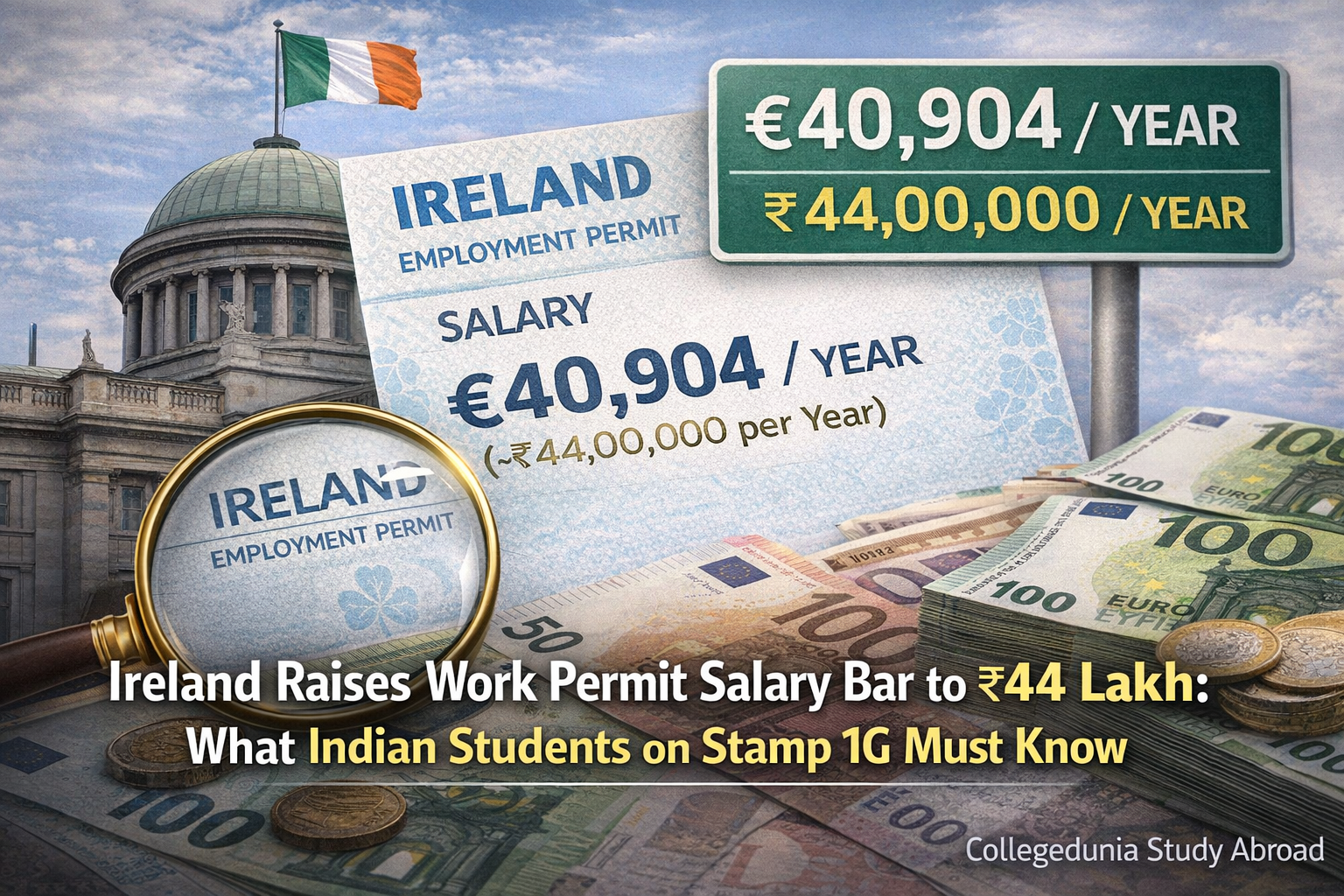 reland Raises Work Permit Salary Bar: What Indian Graduates Must Know