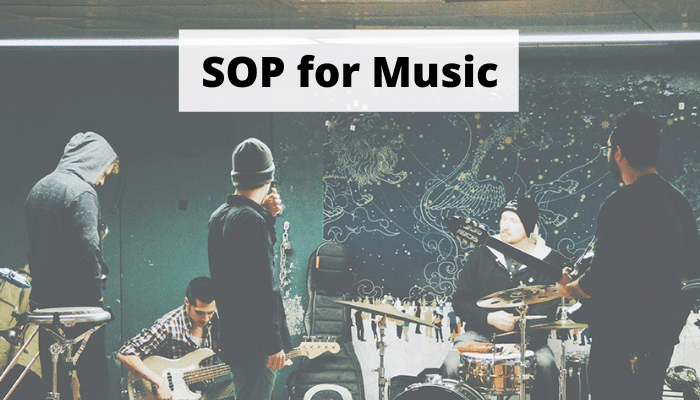 SOP for Music: Format, Samples & Writing Tips