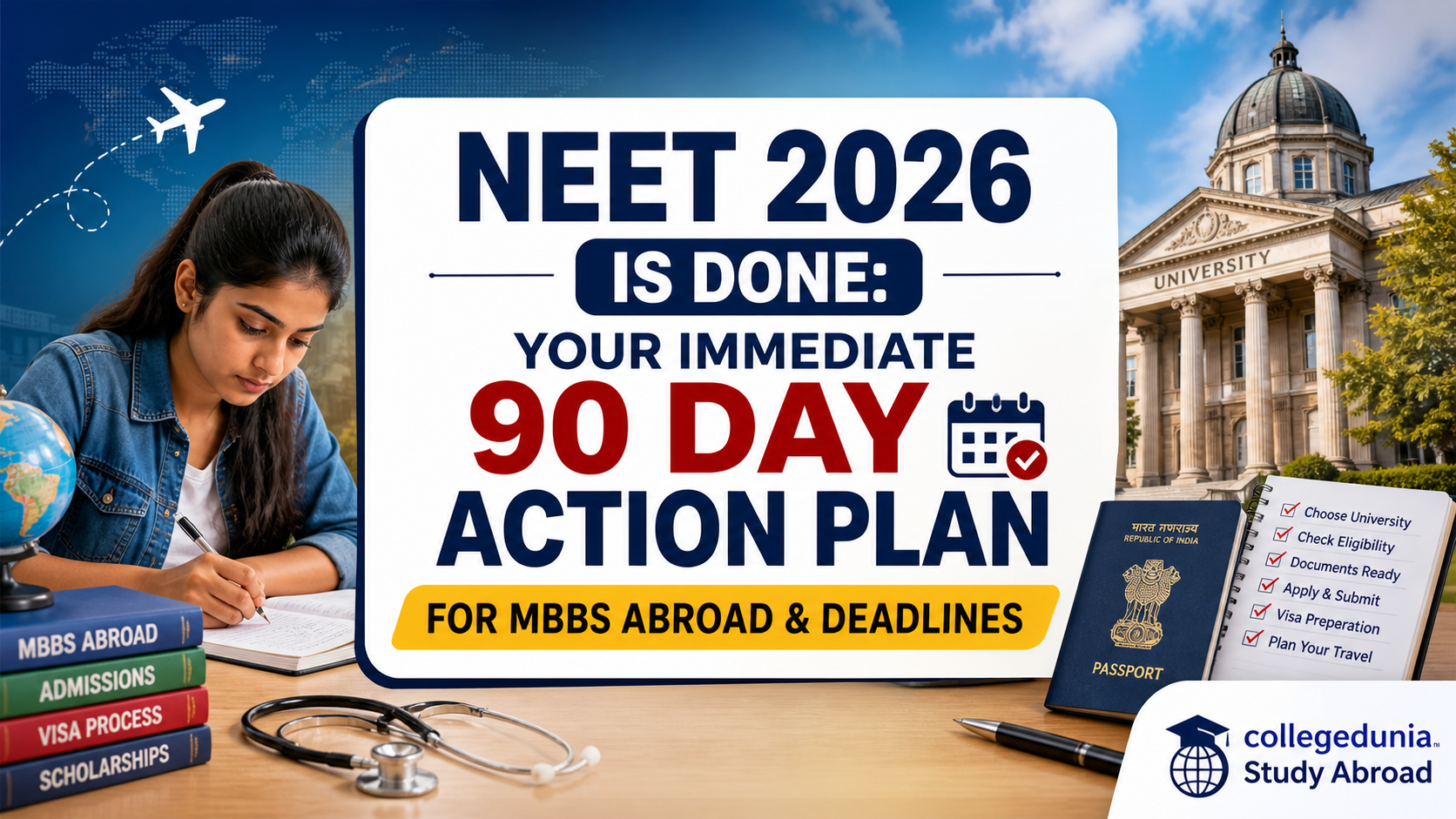 NEET 2026 Done: MBBS Abroad Timeline and Deadlines for September Intake