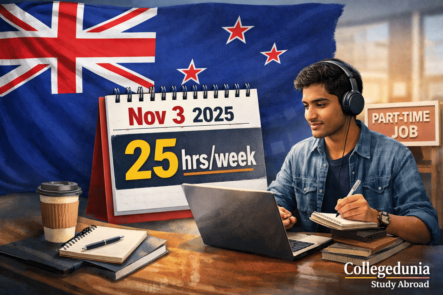 New Zealand raises student work limit to 25 hrs/week
