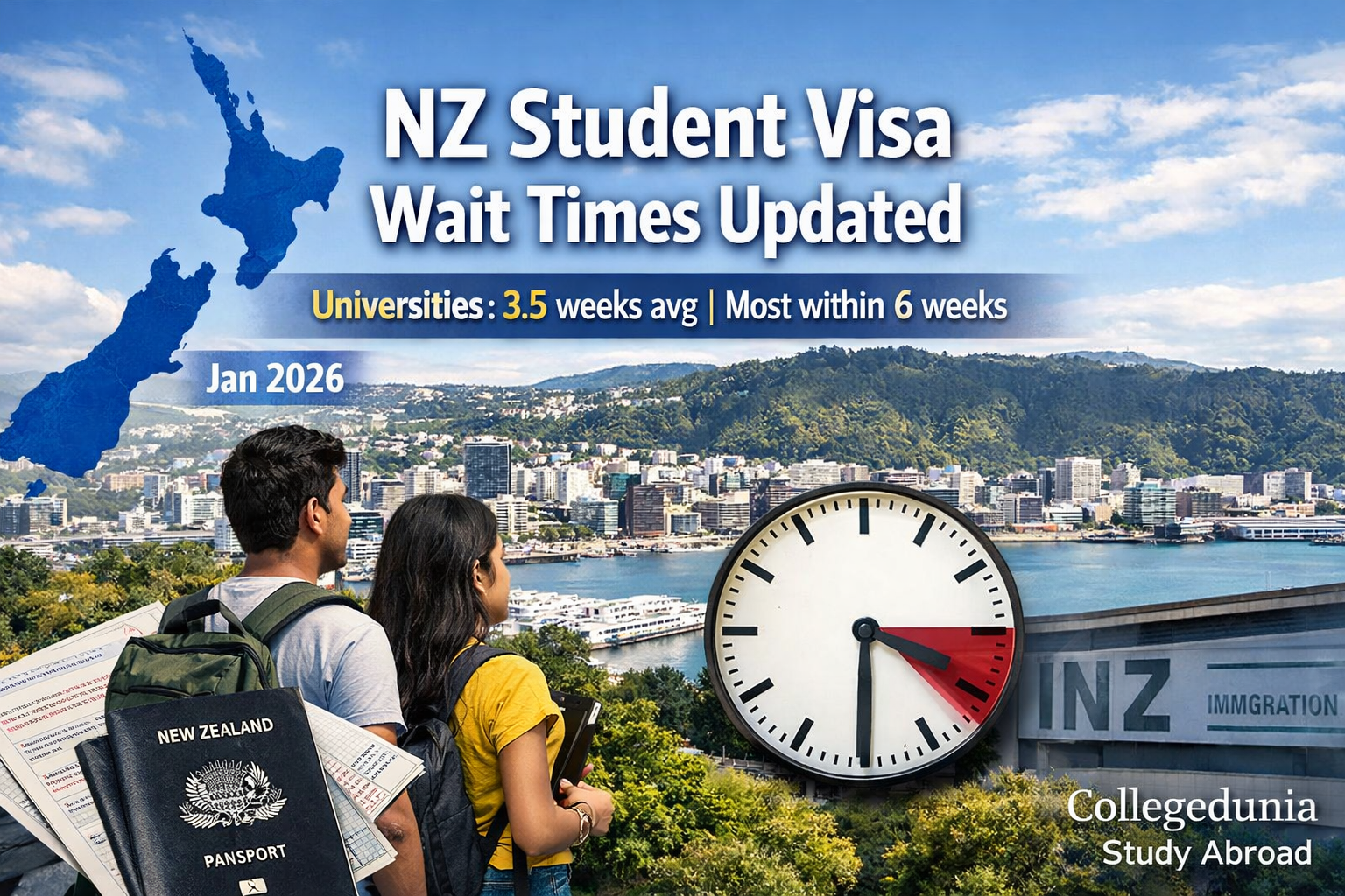 New Zealand Student Visa Wait Times