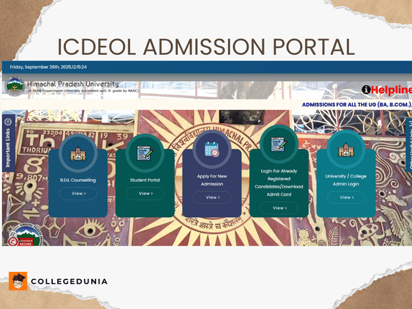 ICDEOL Admission 2025: Dates, Fees, Eligibility, Application Process ...
