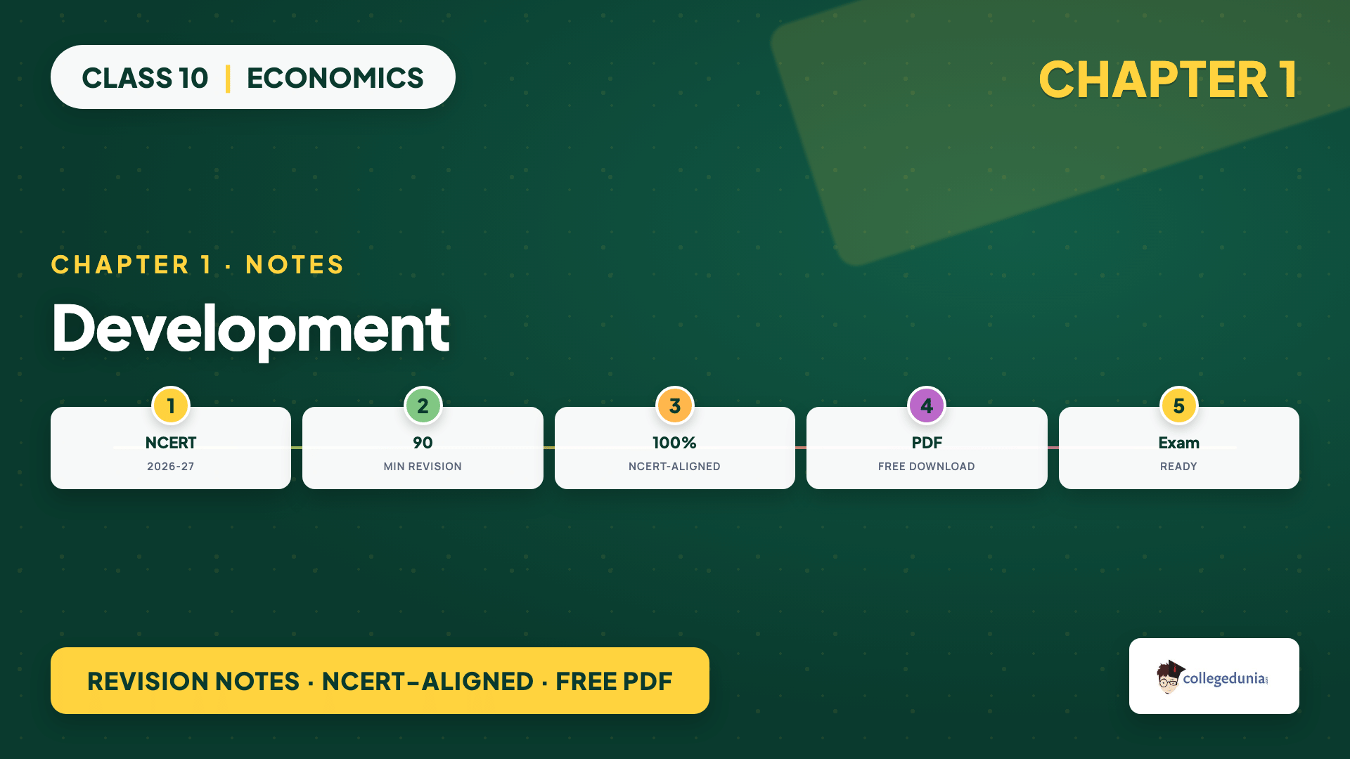 Development Class 10 Notes 2026-27 PDF - Download Free