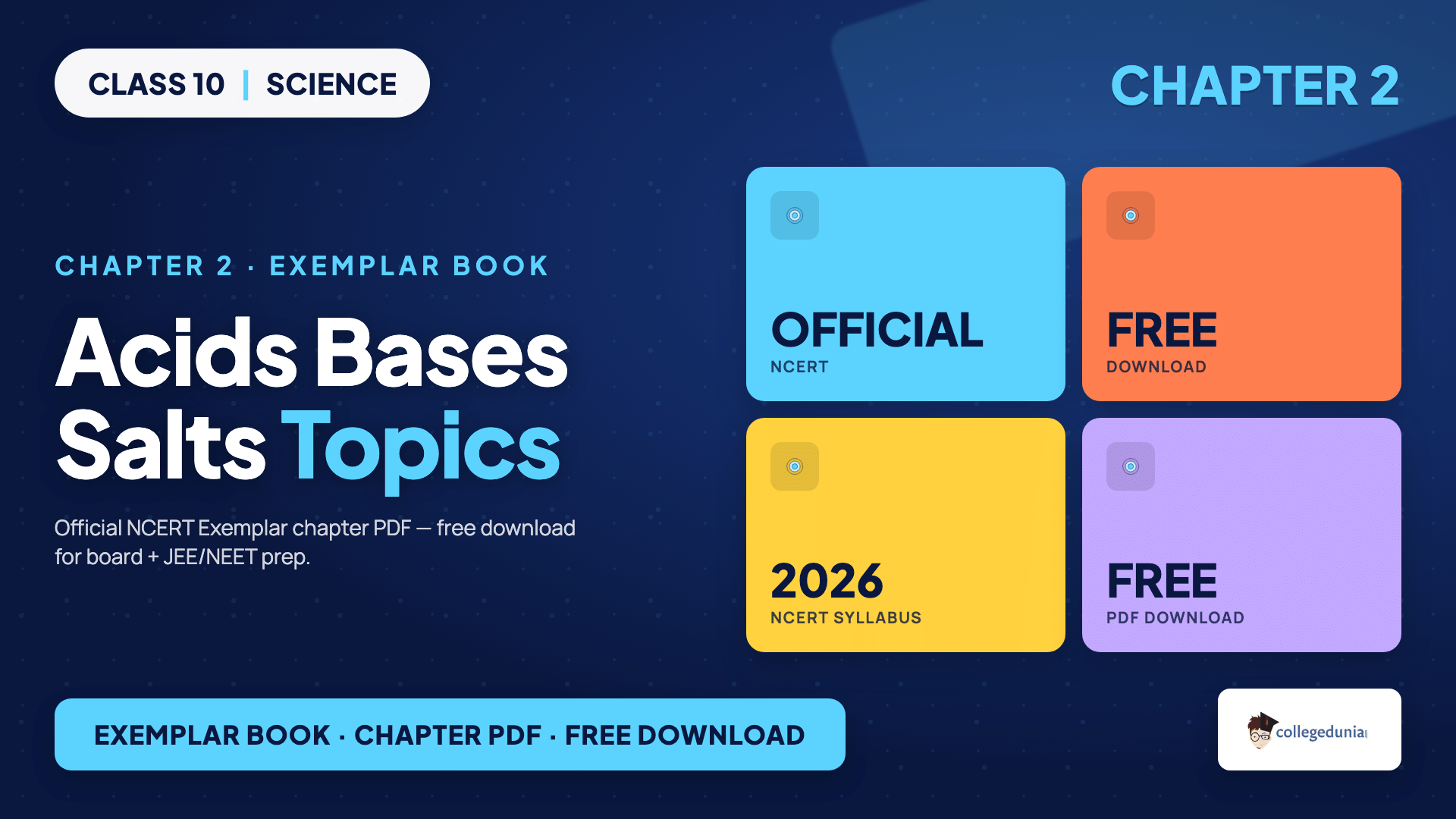 NCERT Exemplar Class 10 Science Chapter 2 PDF Download