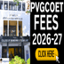 PVGCOET Courses & Fees 2026