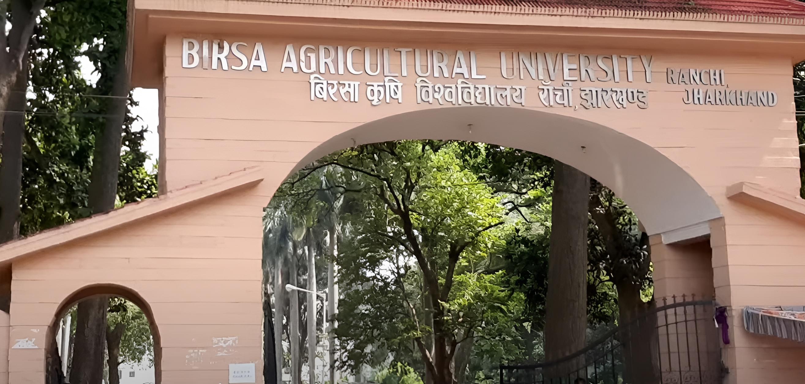 Birsa Agricultural University Ranchi: Fees, Admission 2025, Courses ...