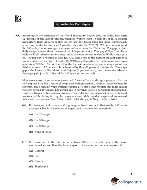 quantitative techniques question paper