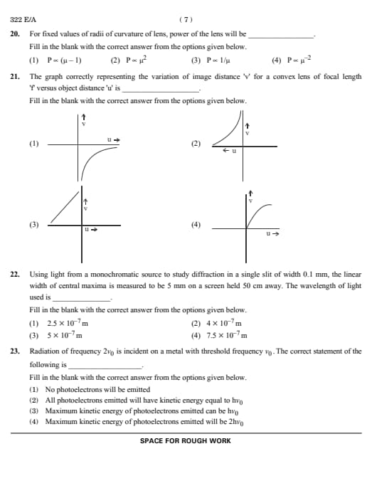 CUET Physics Question Paper 2024 (Available)- Download Solutions and ...