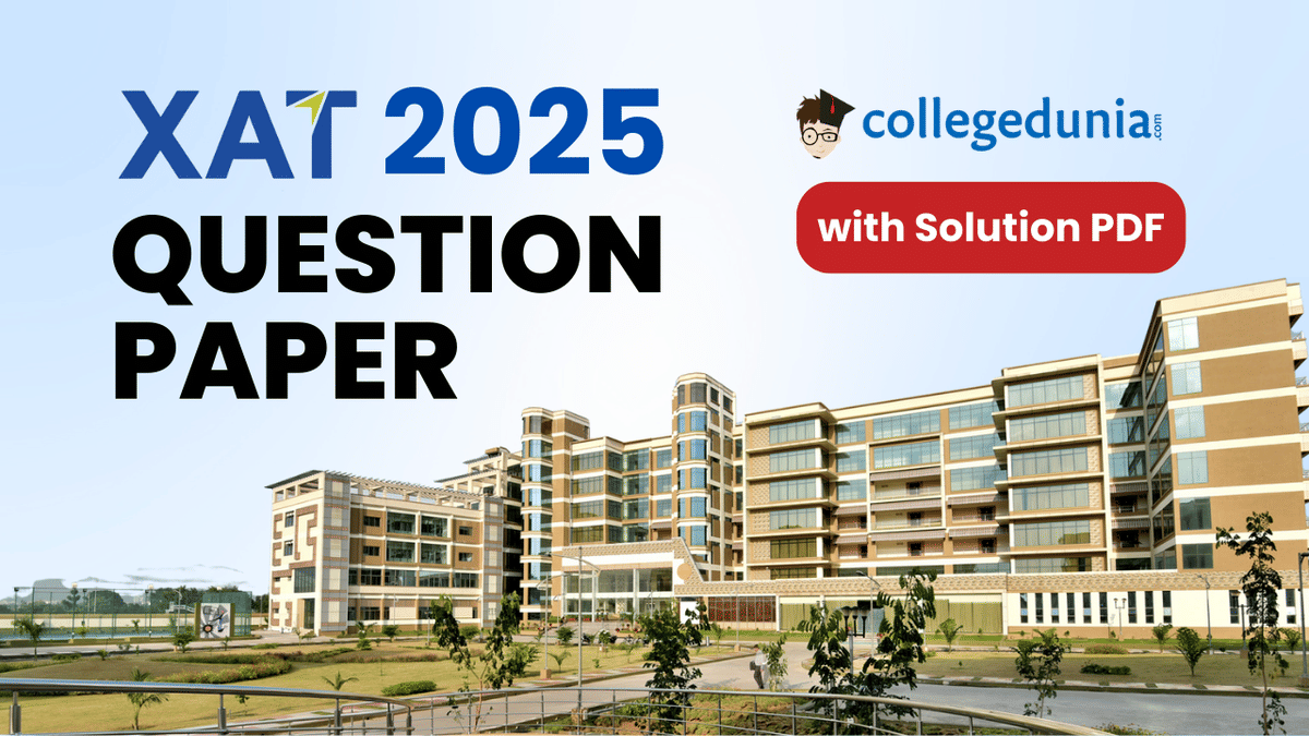 XAT 2025 Question Paper with Answer Key and Solution PDF (Available)