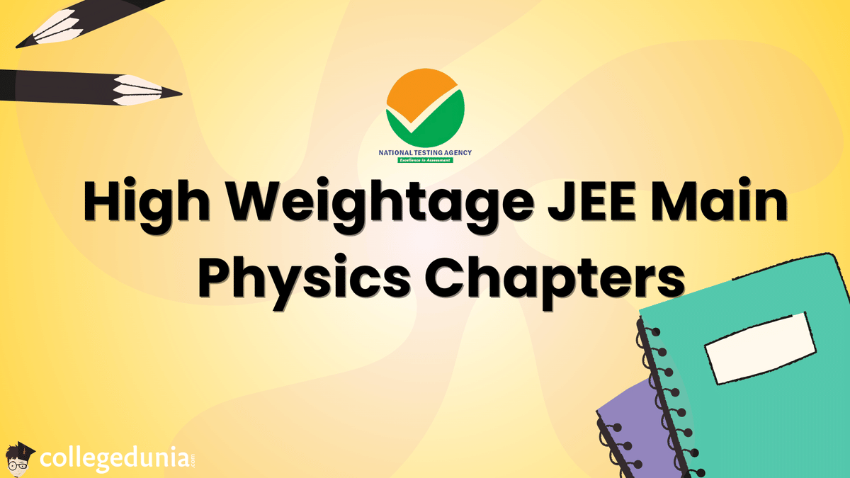 High Weightage JEE Physics Chapters: Check Class 11 and 12 Physics Chapters, Chapter-Wise Weightage
