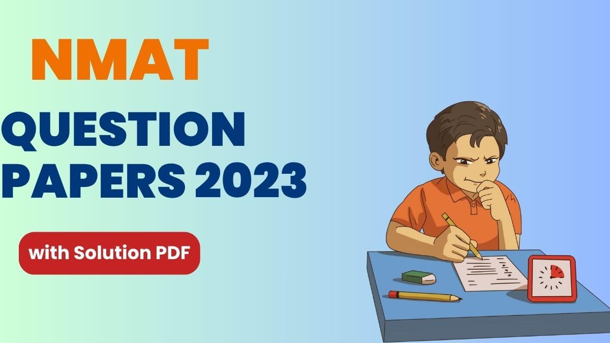 NMAT 2023 QS Question Paper with Solution PDF