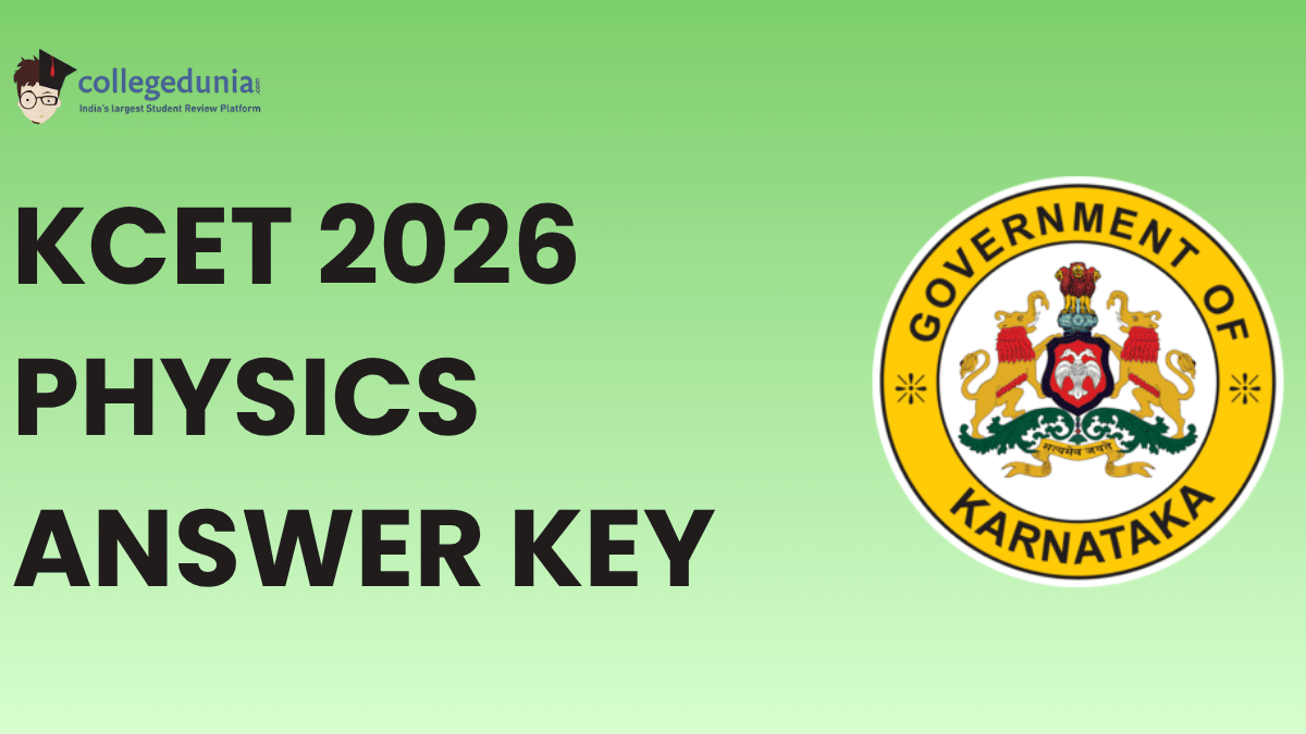 KCET 2026 Physics Answer Key- Download PDF