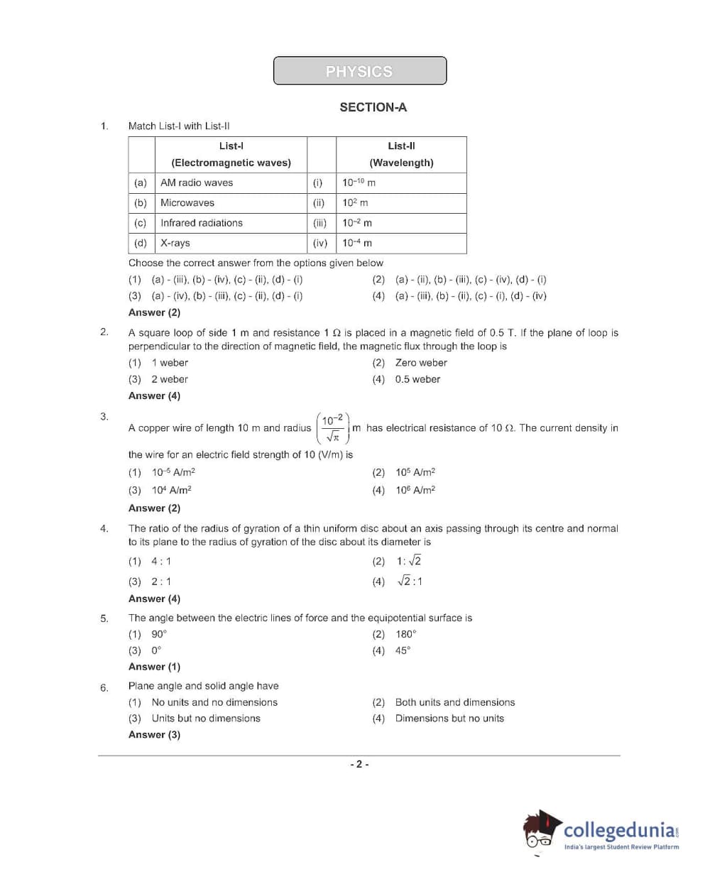 NEET 2022 Physics Question Paper with Solutions PDF Code S1