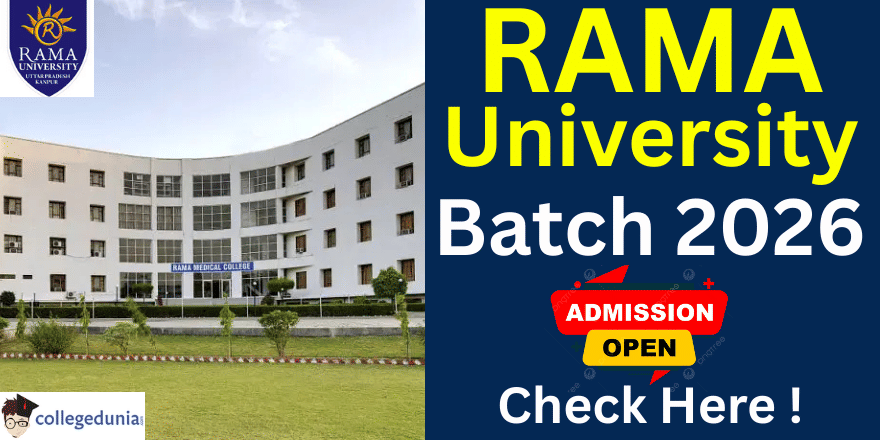 Rama University Admission Open for Session 2026; Apply Online ...