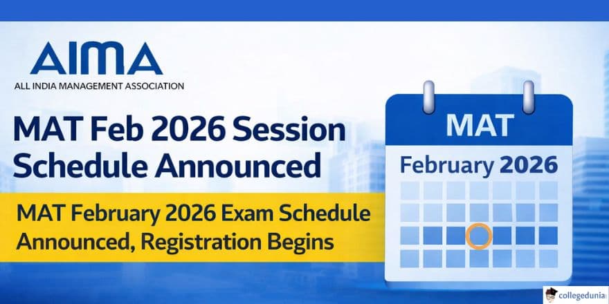 MAT February 2026 Exam Schedule Announced, Registration Begins