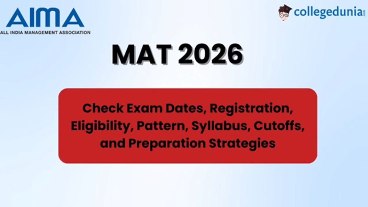 MAT September 2025: CBT Exam Dates, Admit Card, Exam Pattern, Syllabus ...