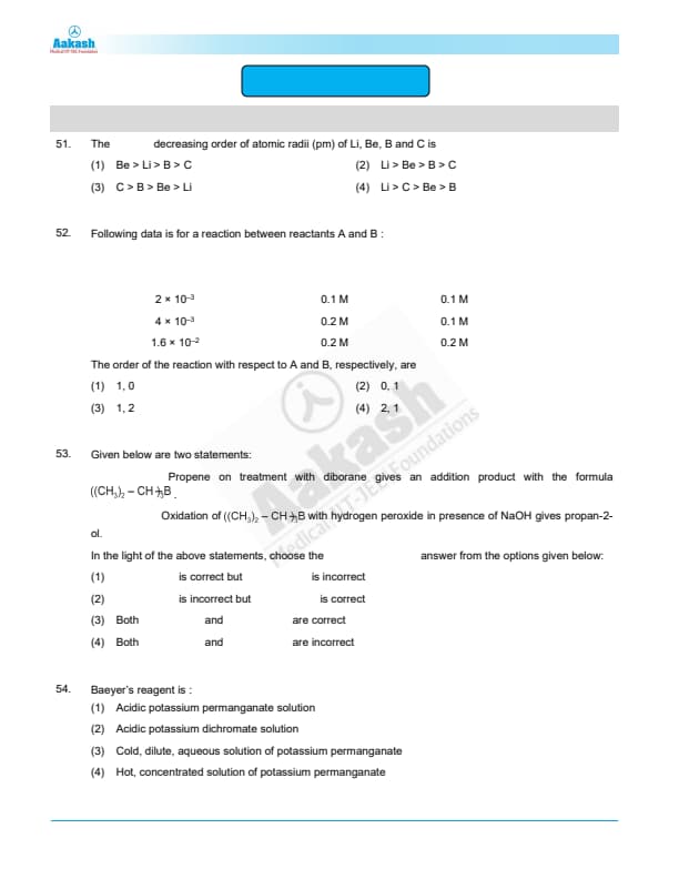 NEET Re-Exam 2024 Question Paper (Available) with Answer Key PDF