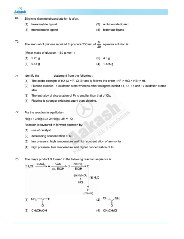 NEET Re-Exam 2024 Question Paper (Available) with Answer Key PDF